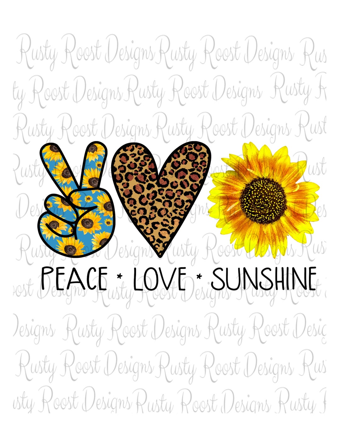 Peace Love Sunshine Png,sublimation Designs Downloads,sublimation ...
