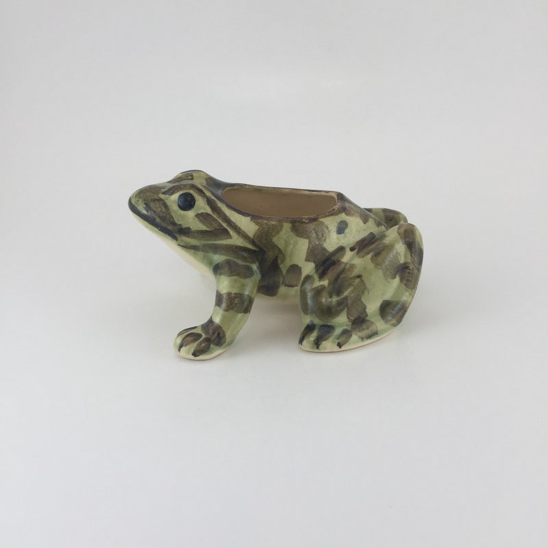 Mccoy Frog Planter - Etsy