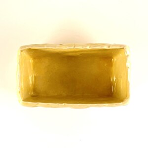 1940s Strap Planter - Yellow Window Box Planter - Hairlines - Cheap - Etsy