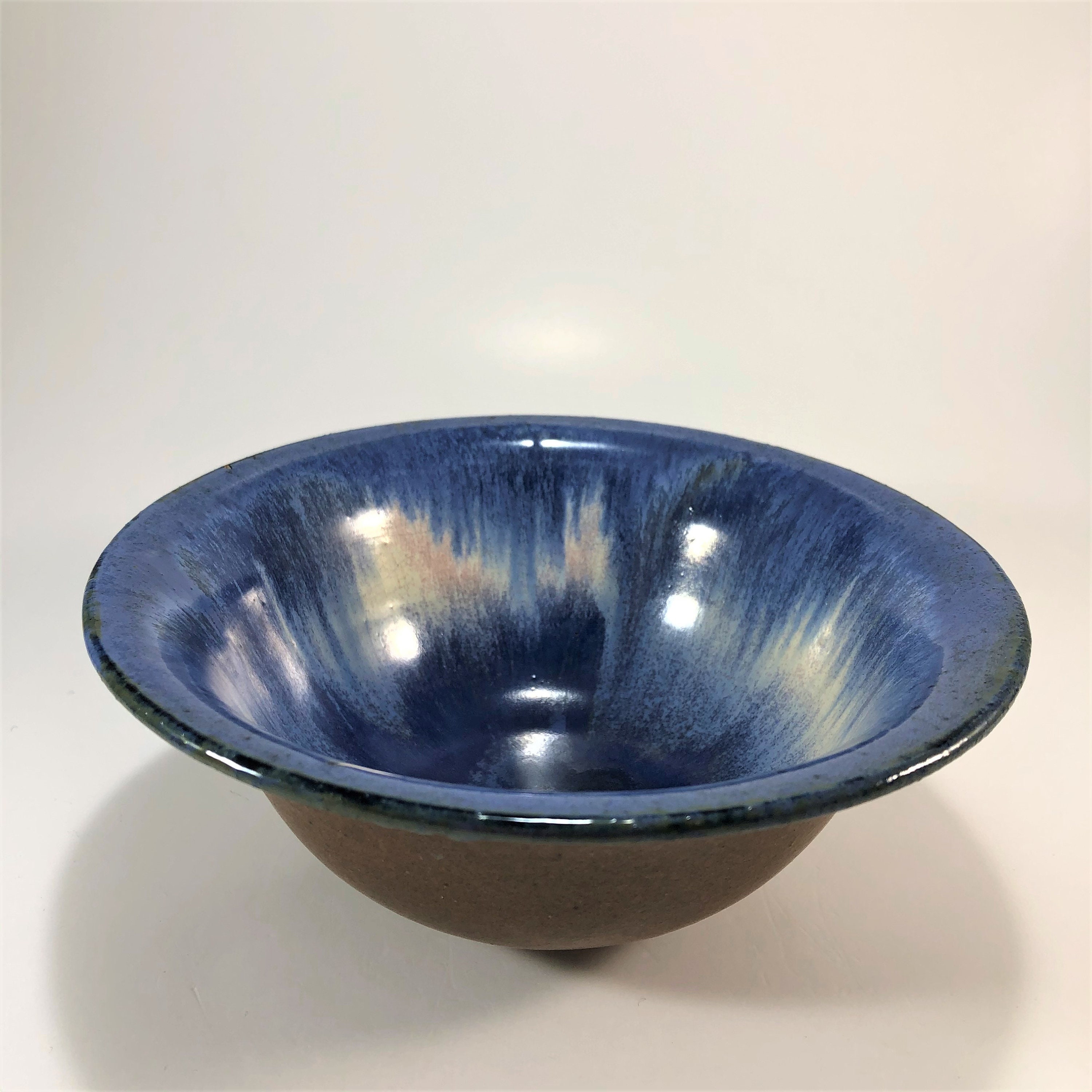 1909-1916 Blue Flambe and Cream Bowl Fulper Pottery Free - Etsy