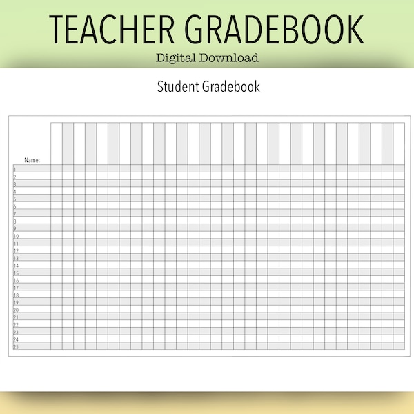 Printable Teacher - Etsy