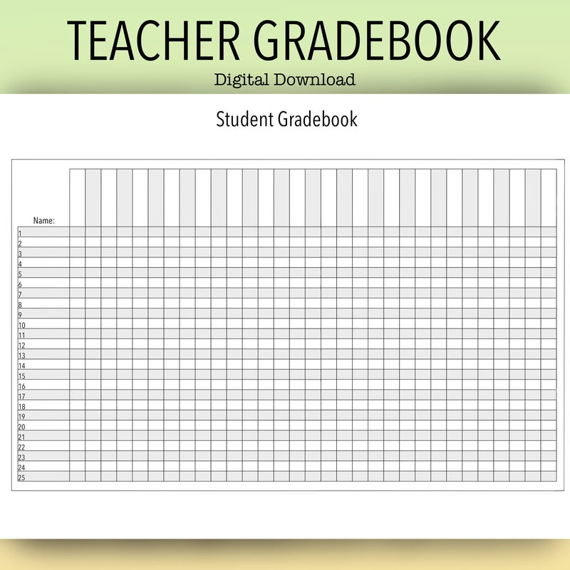 Printable Teacher - Etsy