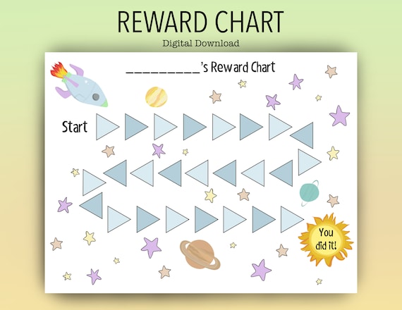 Star Chart For Kids Printable