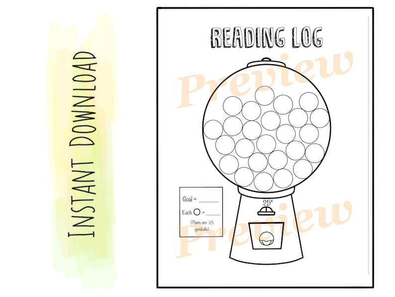 Printable Reading List / Book Log / Minutes Read / Chart - Etsy
