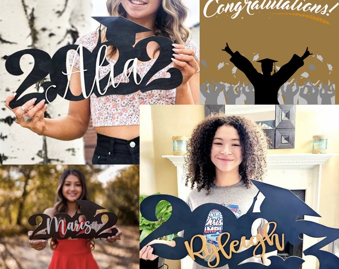 2020-2029 GRADUATION SENIOR Photo Prop Cap Svg Only File - Etsy