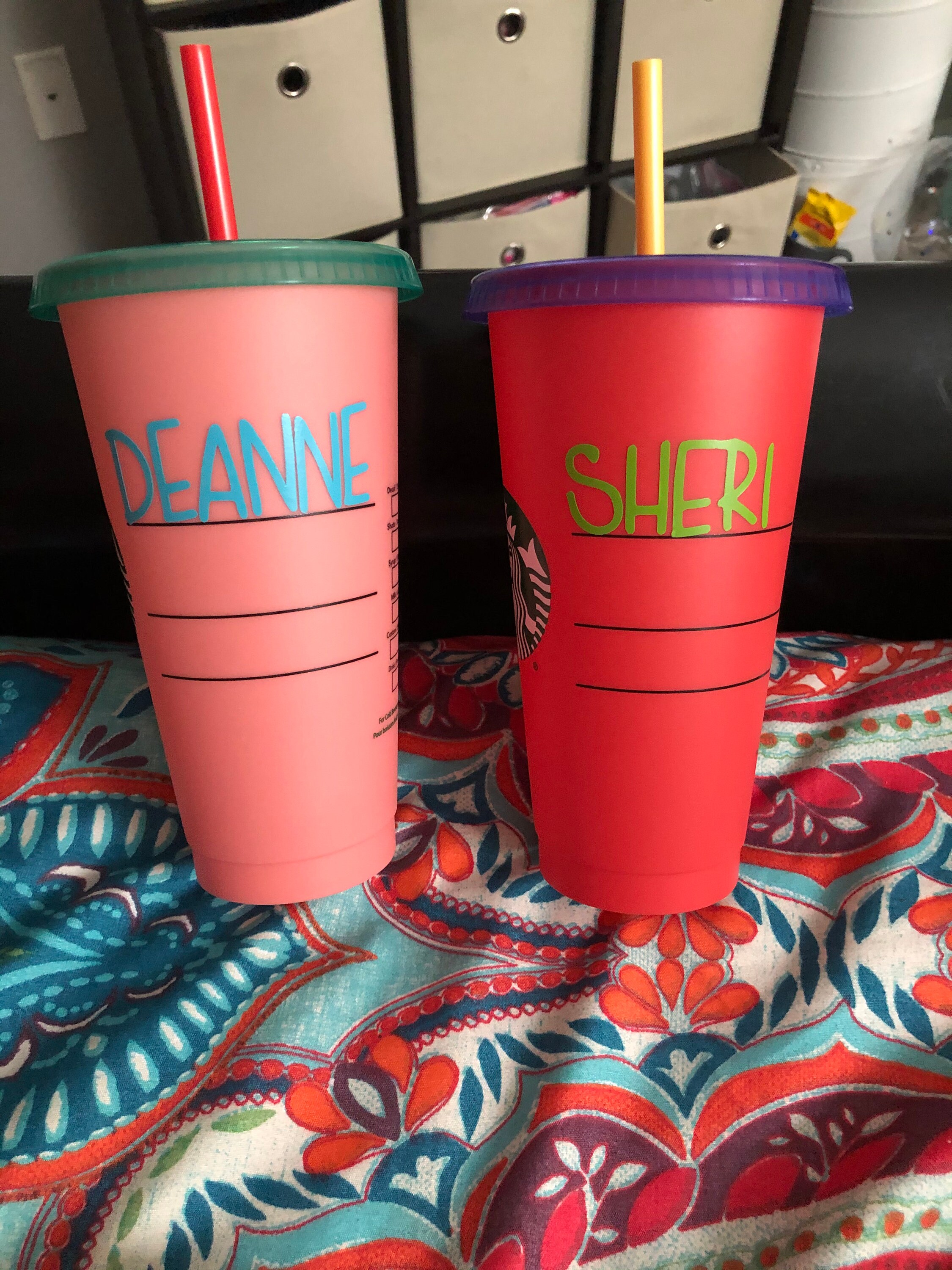 Custom Starbucks Color Changing Cups - Etsy
