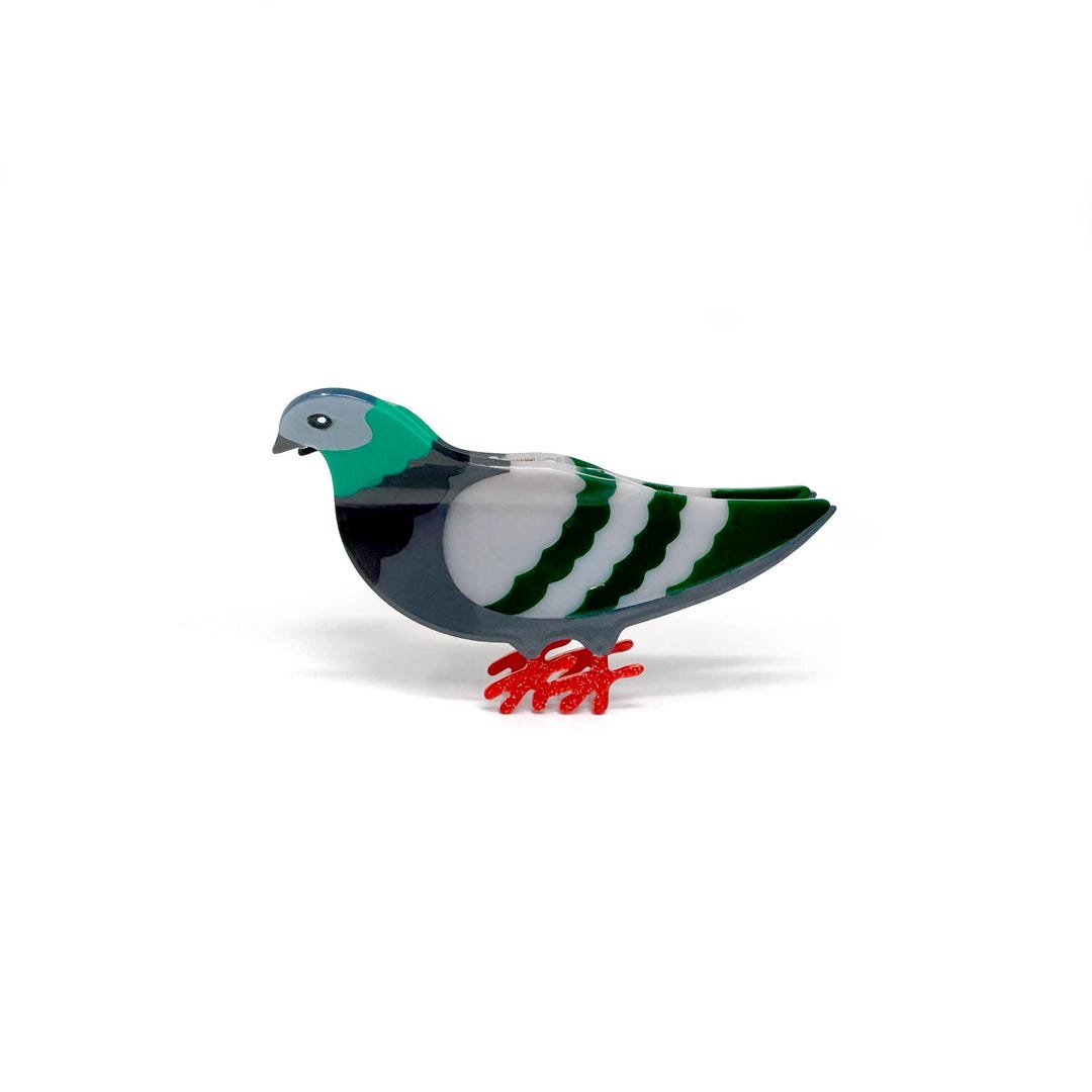Pigeon Hair Clip Claw - Etsy