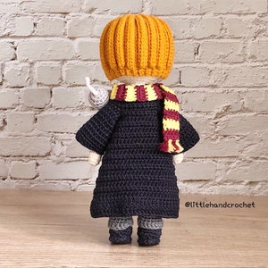The Wizard Boy Crochet Pattern | With His Little Grey Mouse Included ...