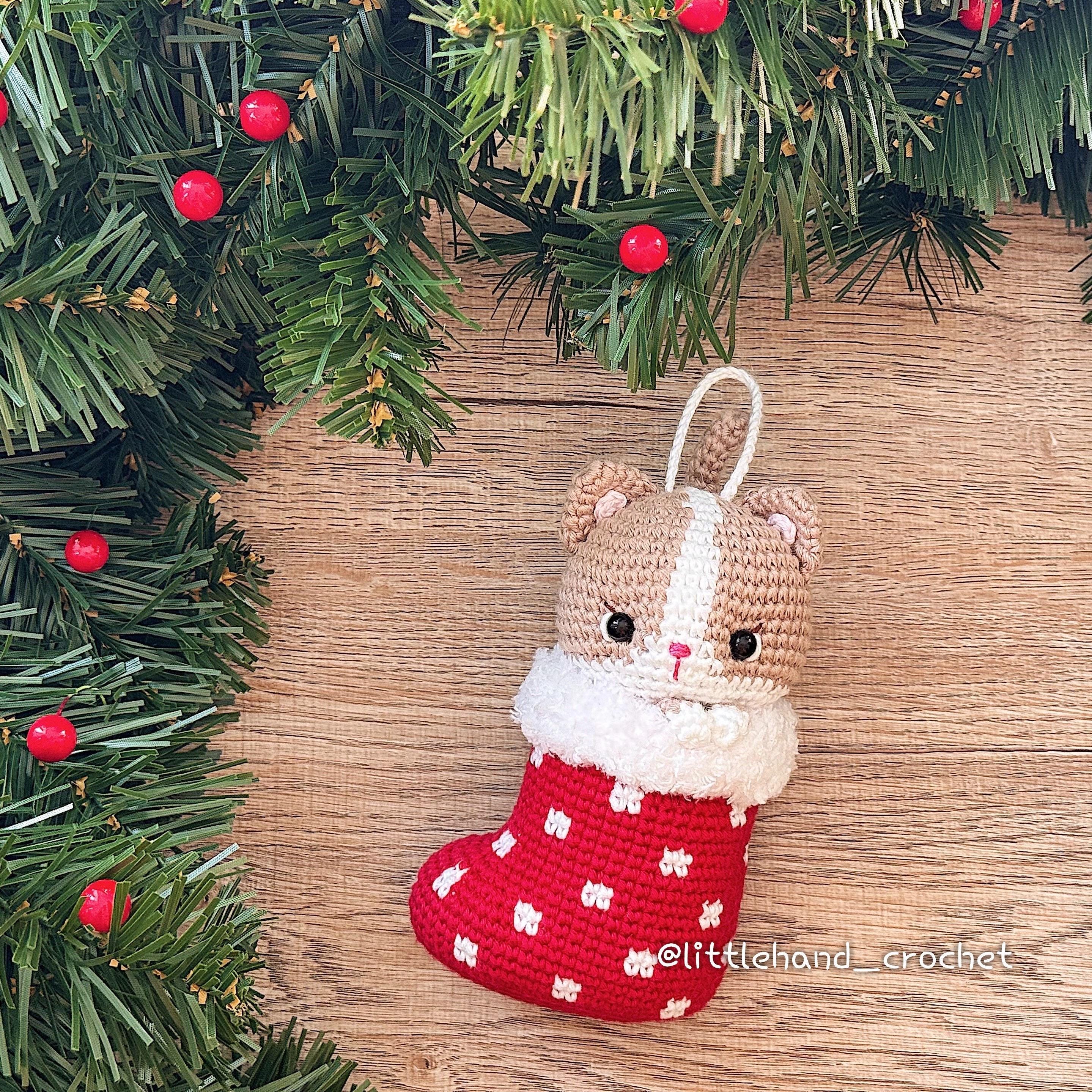 Bundle 4 in 1 Cat in Christmas Stocking | Christmas Stocking ...