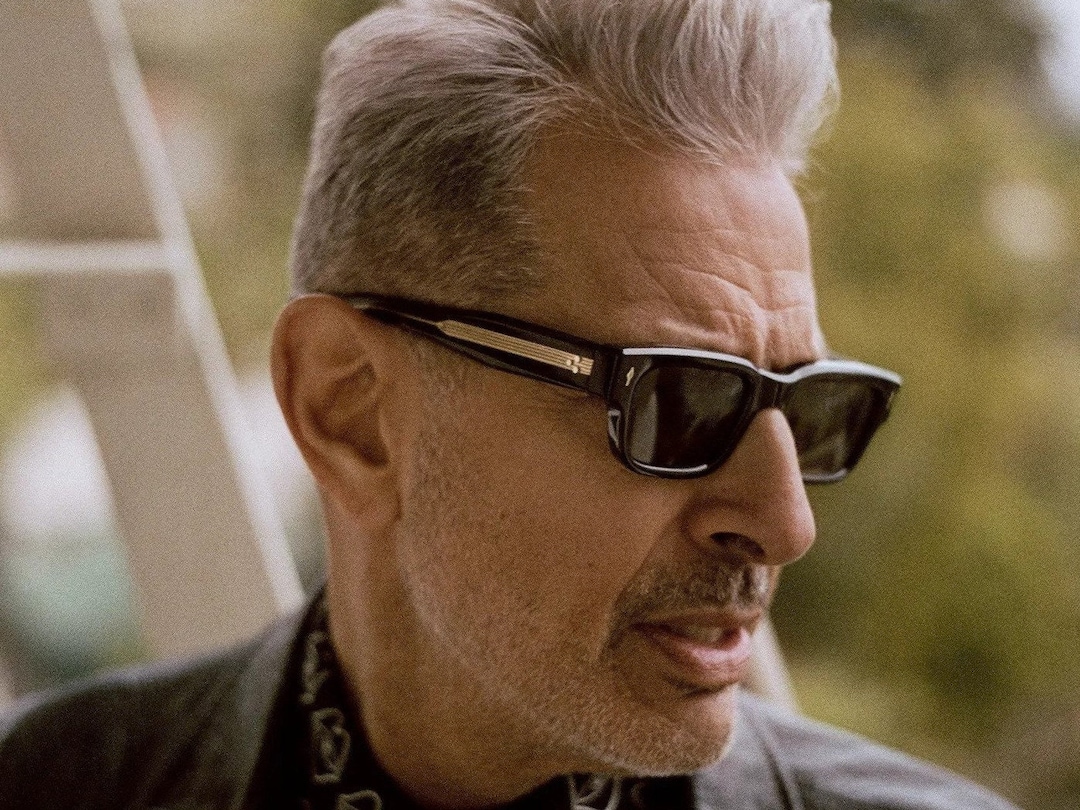 Jeff Goldblum JMM Style Square Sun Frames Vintage Eyewear - Black ...