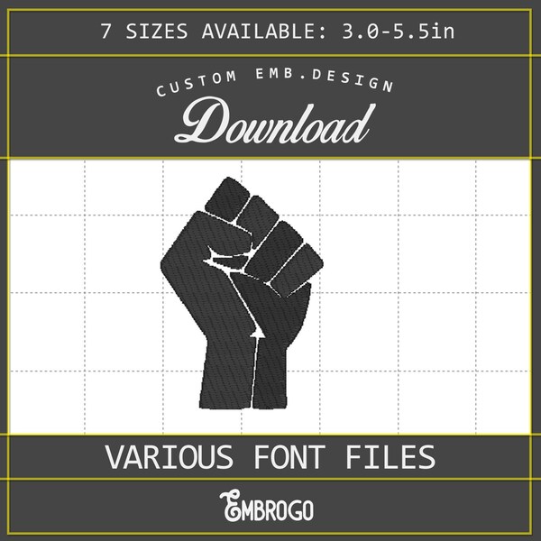 Black Power Patch - Etsy