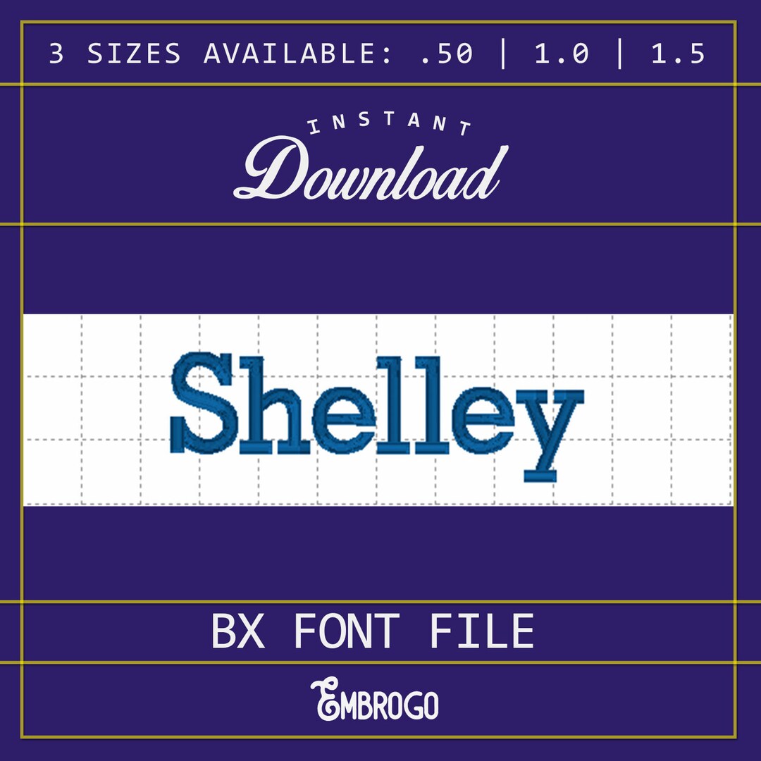 Shelley Style Embroidery Font, Rockwell Embroidery Designs, Rockwell ...