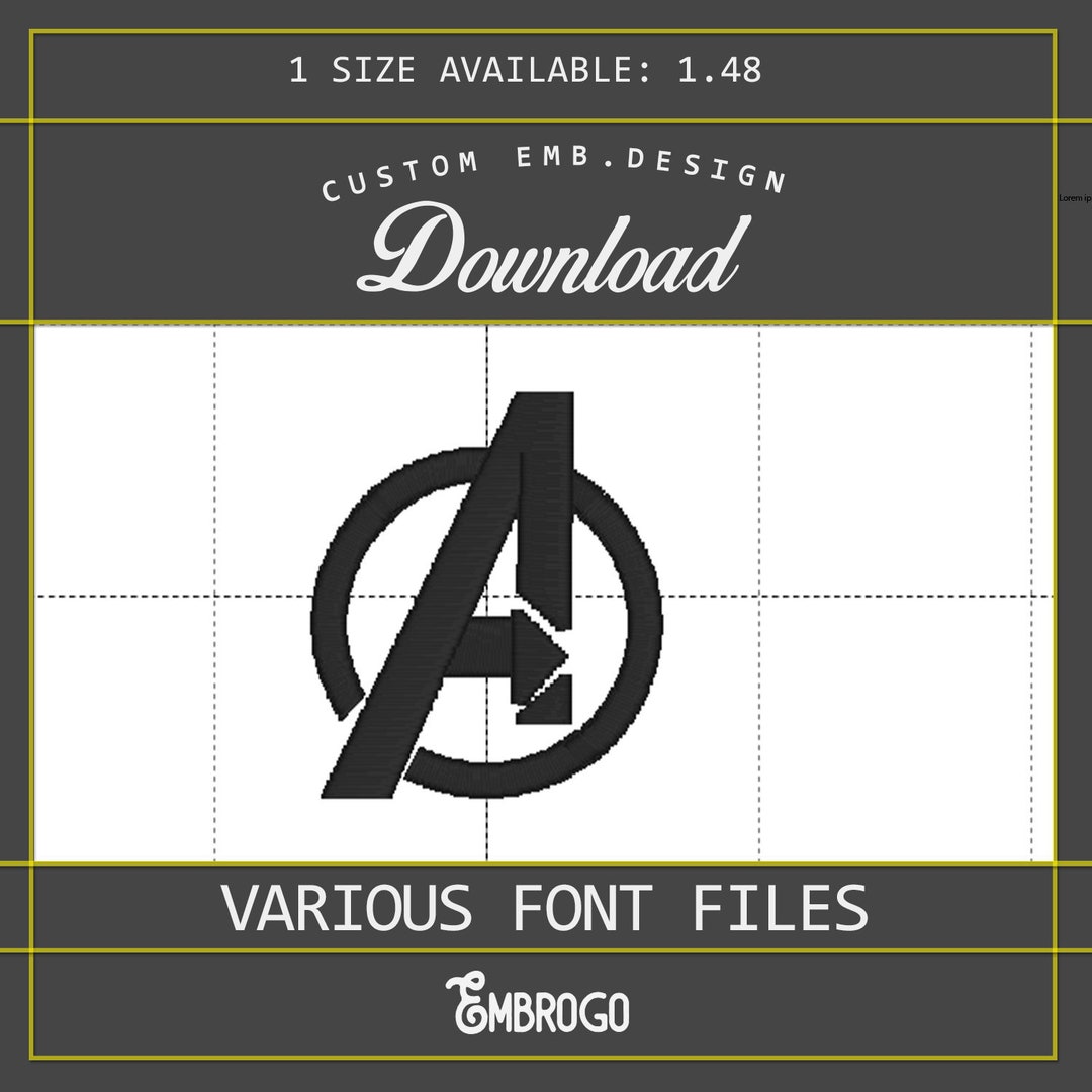 Avengers Embroidery, Avengers Embroidery Design, Avengers Embroidery ...