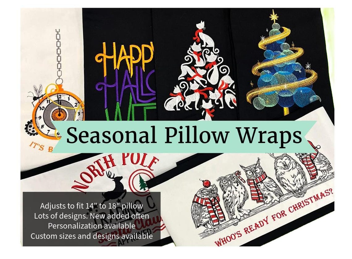 Pillow Wrap - Pillow Band - Throw Pillow Decor - Etsy