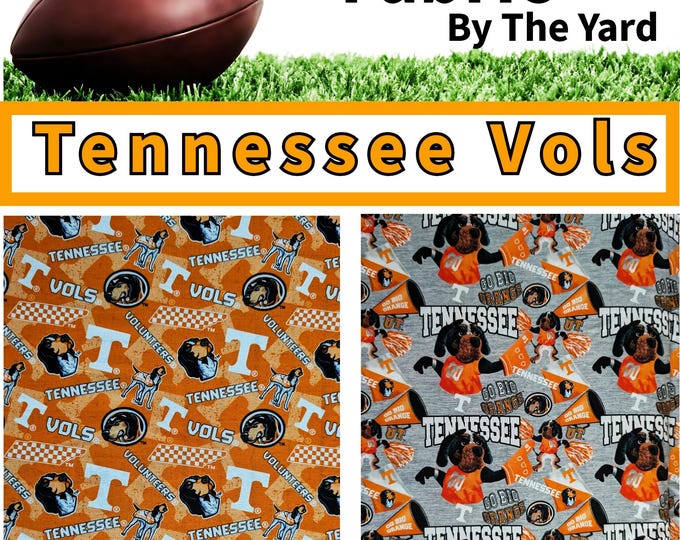 Tennessee Volunteers - Fabric by the Yard for Quilting, Sewing ...