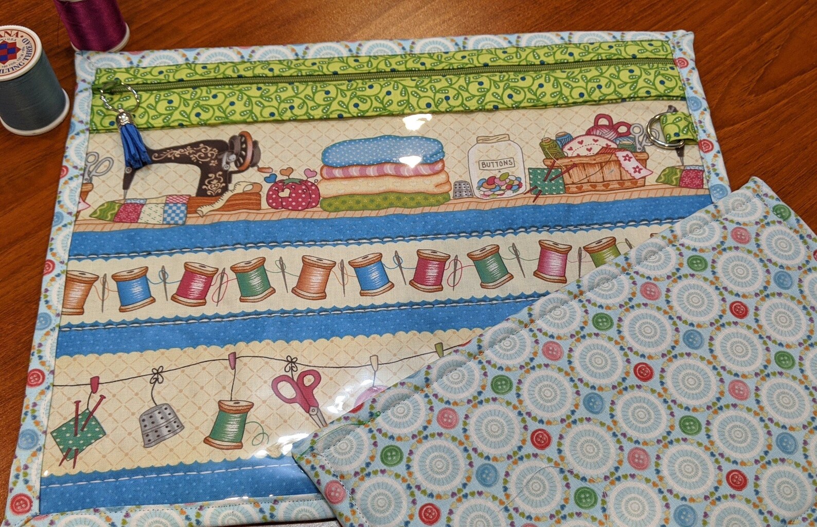 Project Bag - Cross Stitch Project Bag - Document Organization Bag ...