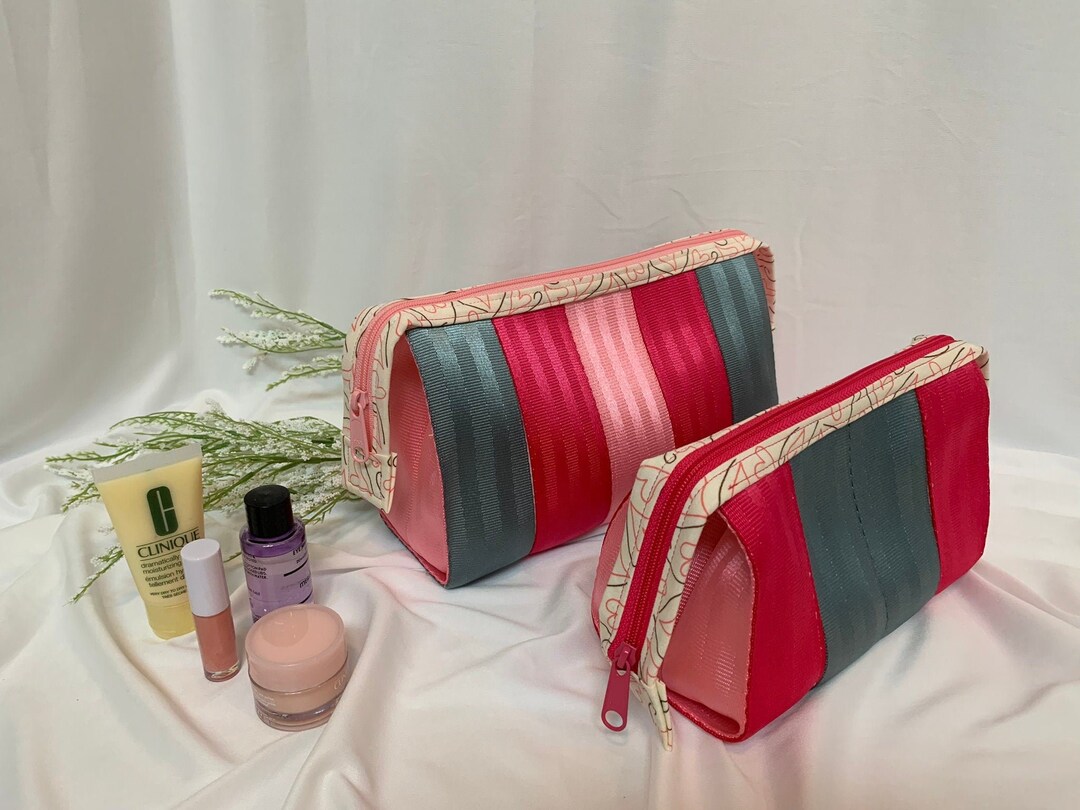 Custom Cosmetic Bags Gift Set Makeup Bags Set Seatbelt - Etsy