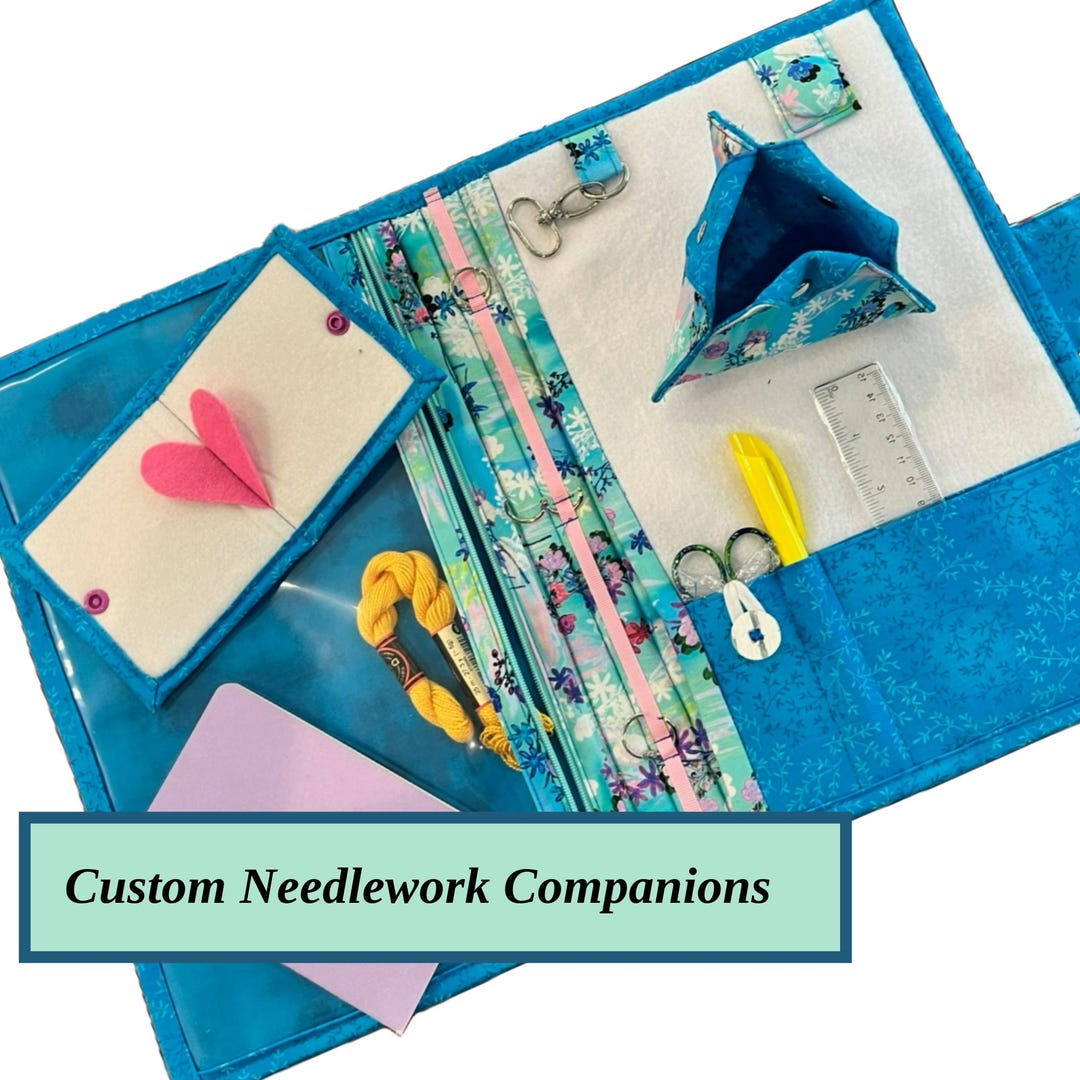 Cross Stitch Companion: All-in-one Organizer for Needlework With Thread ...