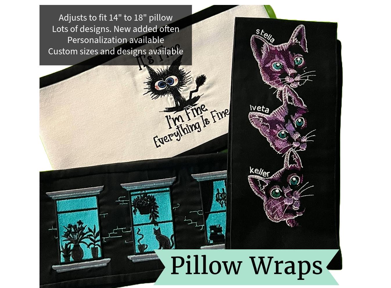 Pillow Wrap - Pillow Band - Throw Pillow Decor - Etsy