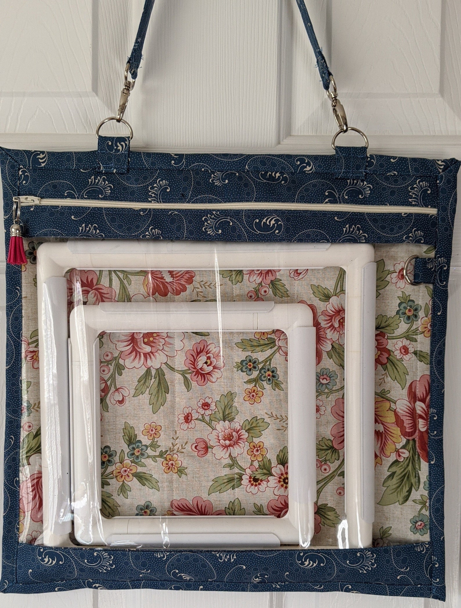 Project Bag - Cross Stitch Project Bag - Document Organization Bag ...