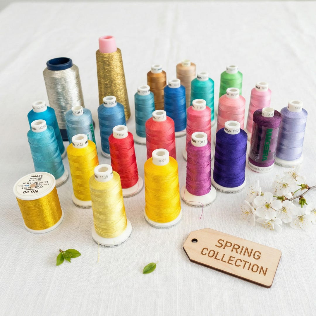 Madeira Rayon Thread 40 Wt Mini Spools - 25 Spools in Each Collection ...