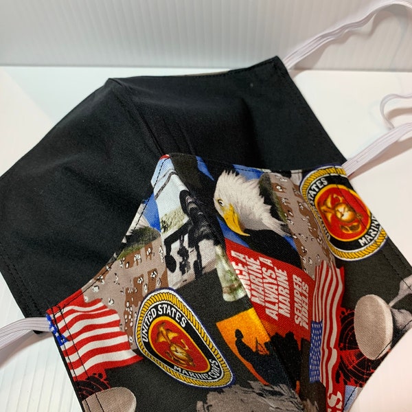 Marine Corps Face Mask - Etsy