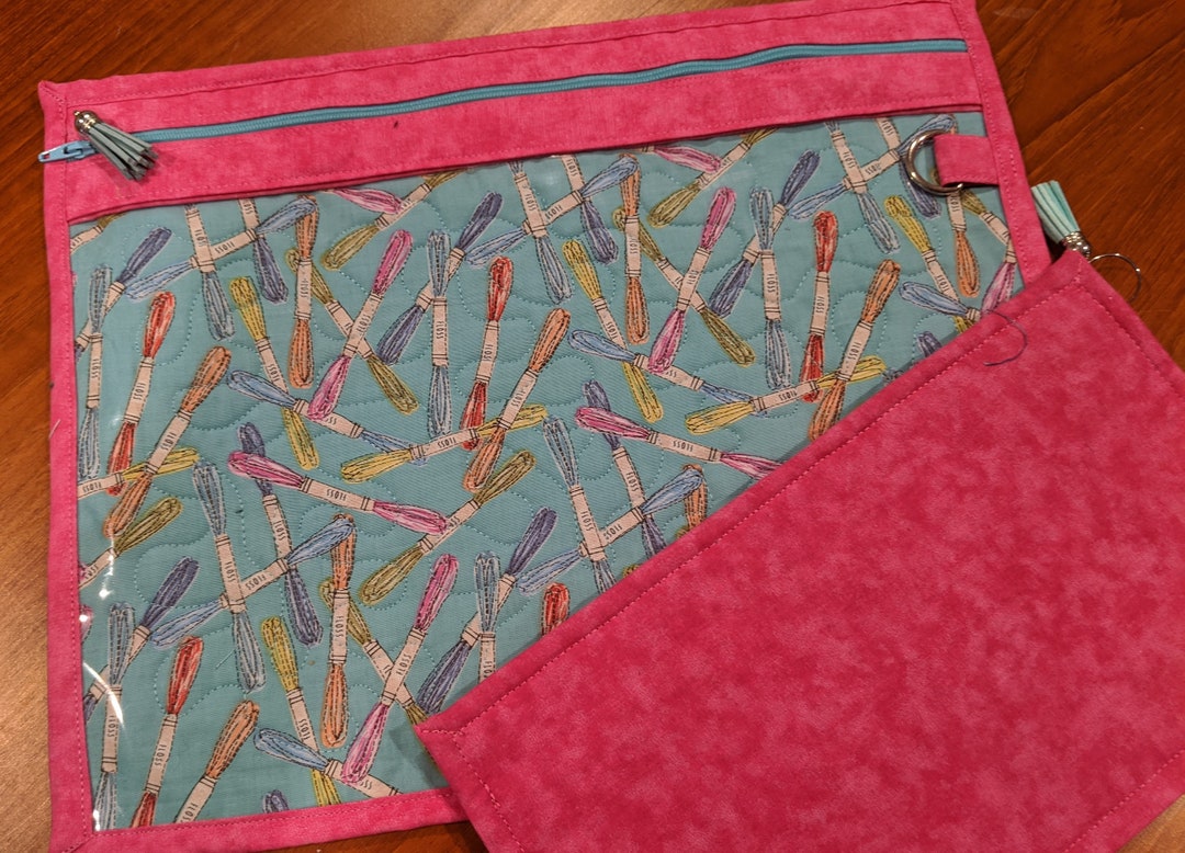 Project Bag - Cross Stitch Project Bag - Document Organization Bag ...