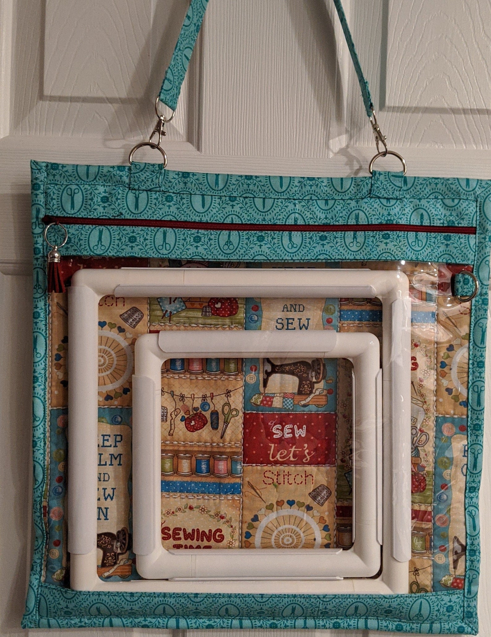 Project Bag Cross Stitch Project Bag Document Organization - Etsy