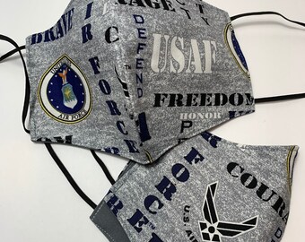 Air Force Face Mask | Etsy