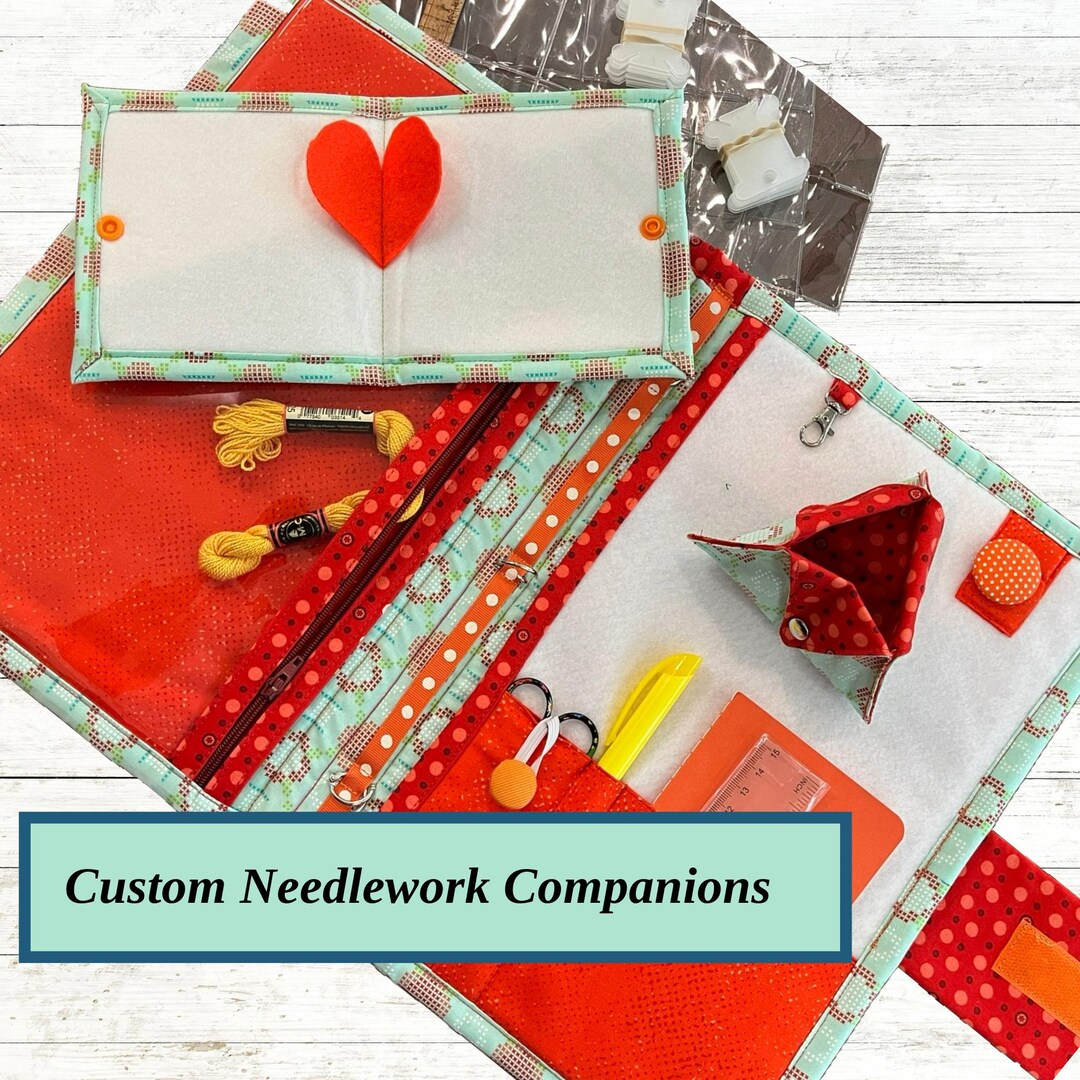 Cross Stitch Companion: All-in-one Organizer for Needlework With Thread ...