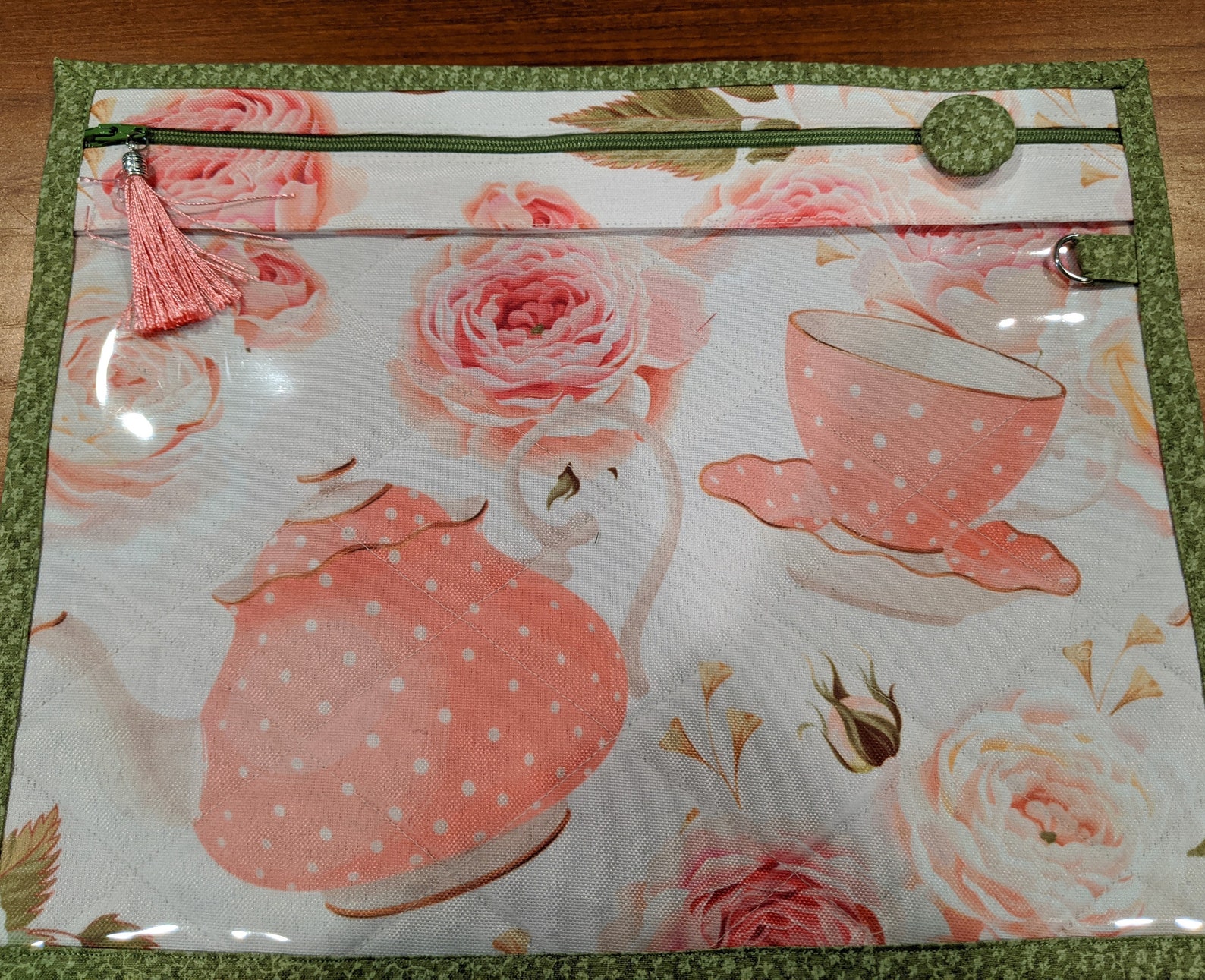 Project Bag Cross Stitch Project Bag Needle Work Vinyl | Etsy