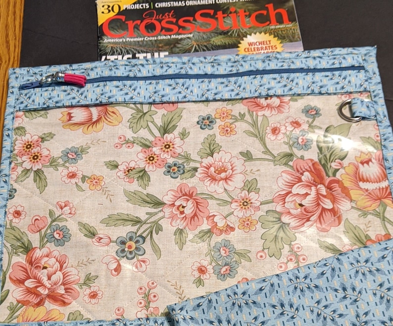 Project Bag - Cross Stitch Project Bag - Document Organization Bag ...