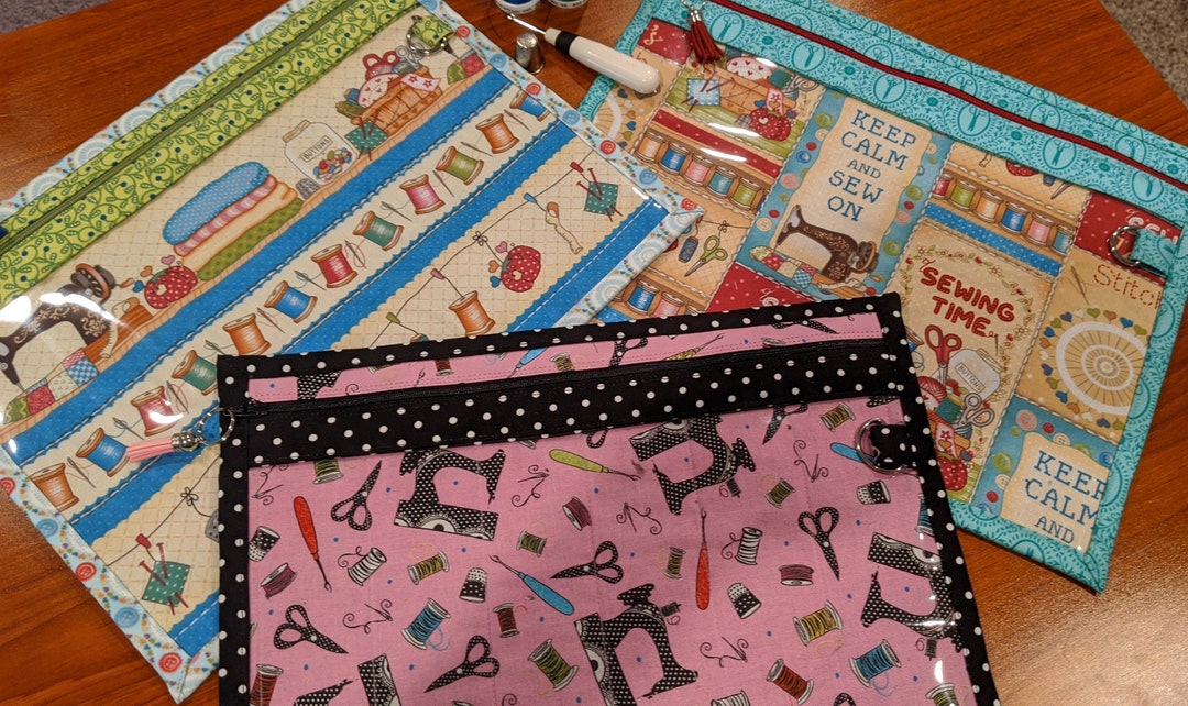 Project Bag Cross Stitch Project Bag Document Organization - Etsy