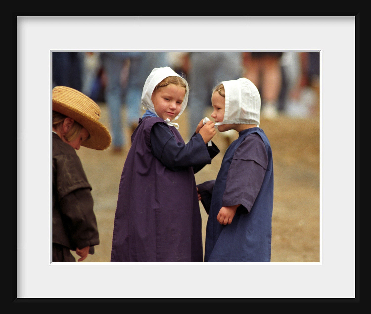 Fotografía amish Helping Hands Impresión amish - Etsy España