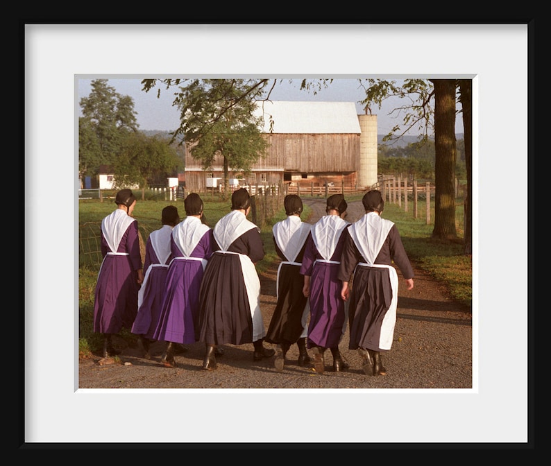 Amish Photography, “sunday Finest”, Amish Print, Fine Art Print, Fine ...