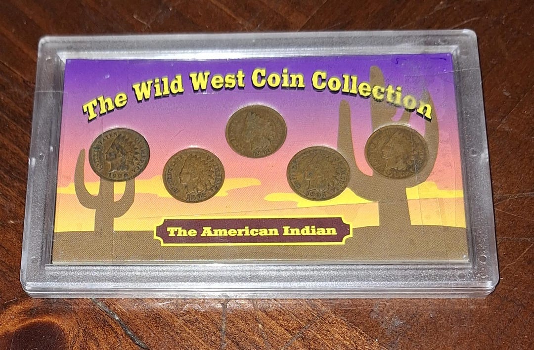 Three Collectable Old West Coin Sets - Etsy