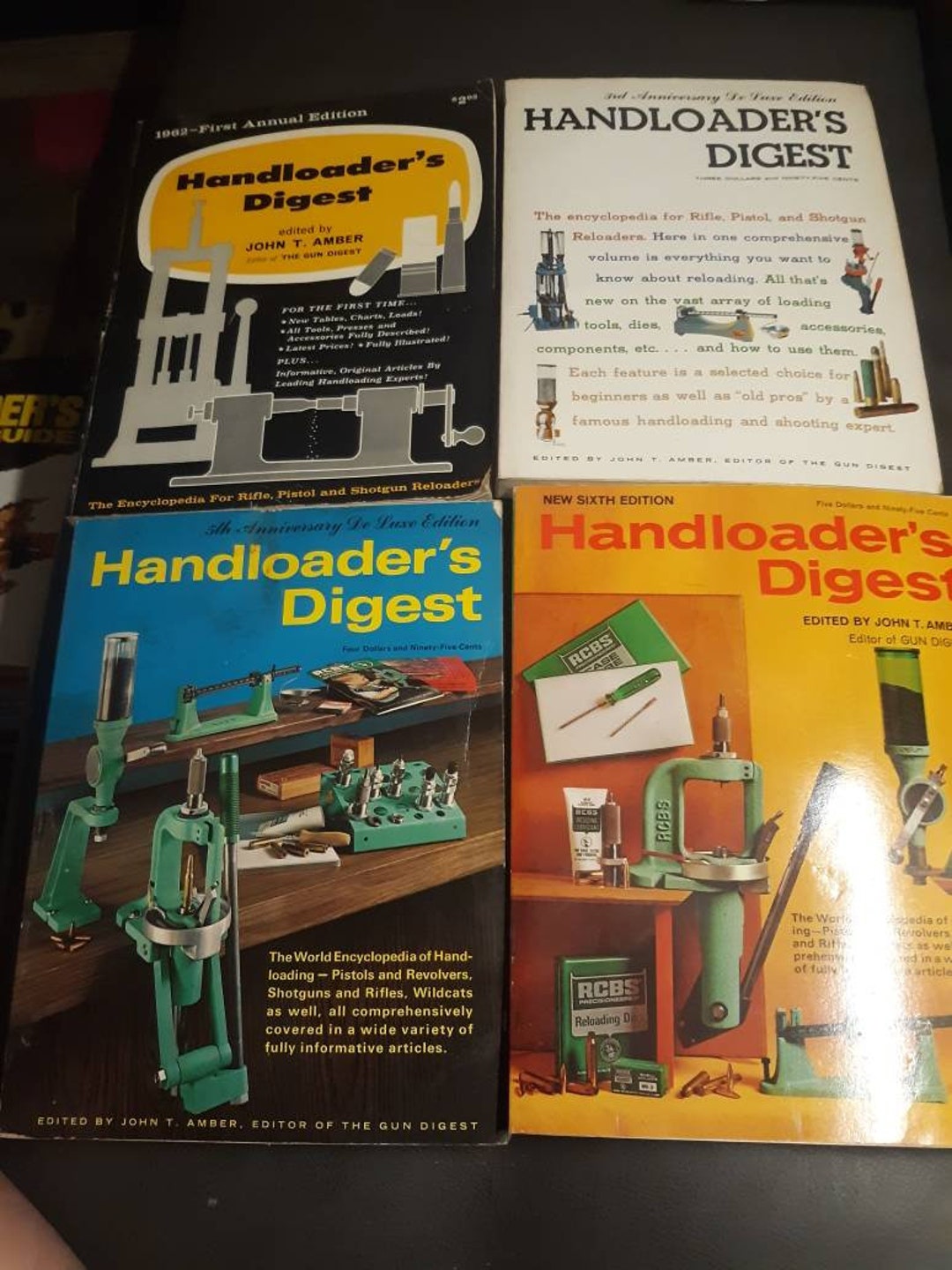 Vintage Handloaders Digest Lot of 4 - Etsy