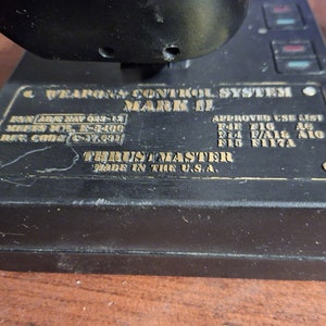 Thrustmaster Pro Flight Weapons Rudder Control System - Etsy