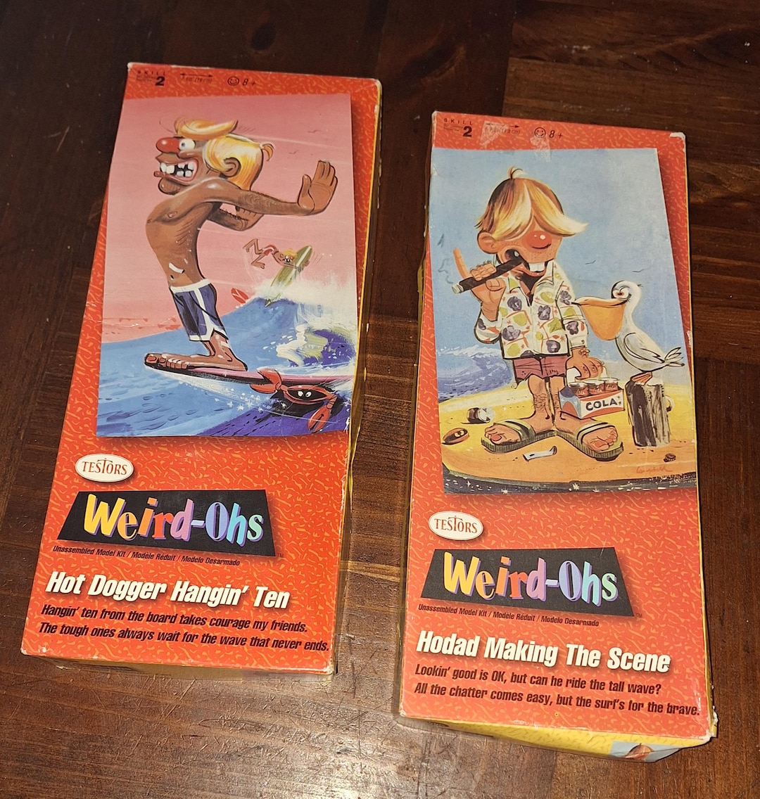 1994 Testors Weird-ohs Model Kits - Etsy