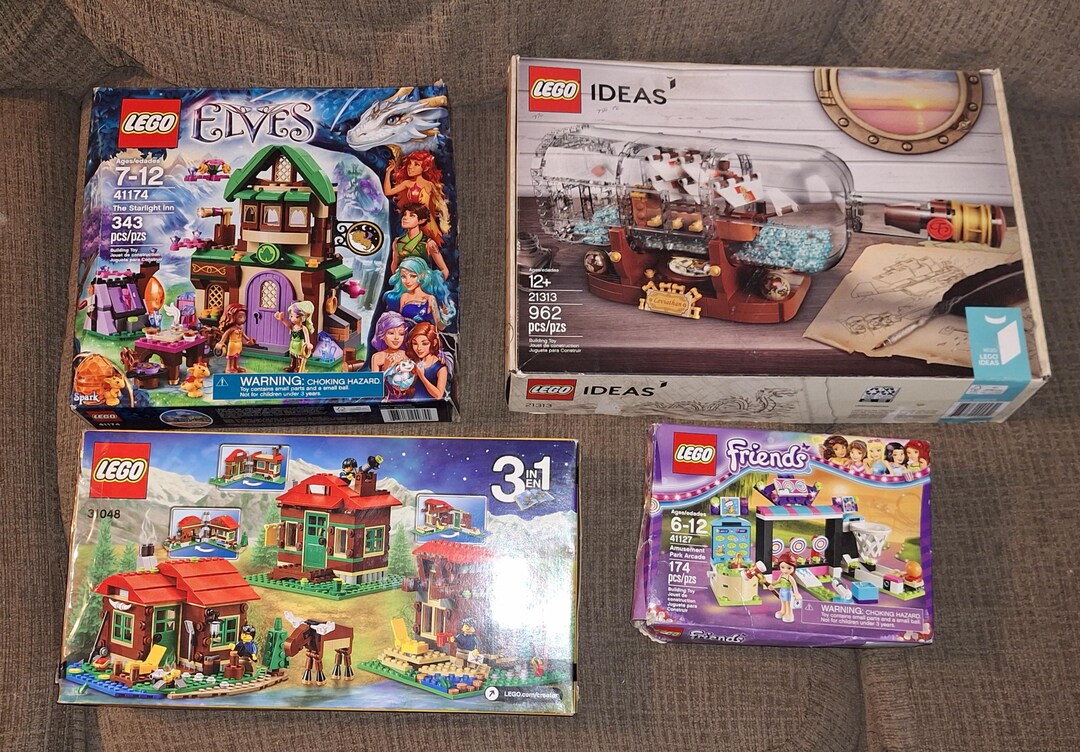 4 Sets of Legos Building Blocks - Etsy