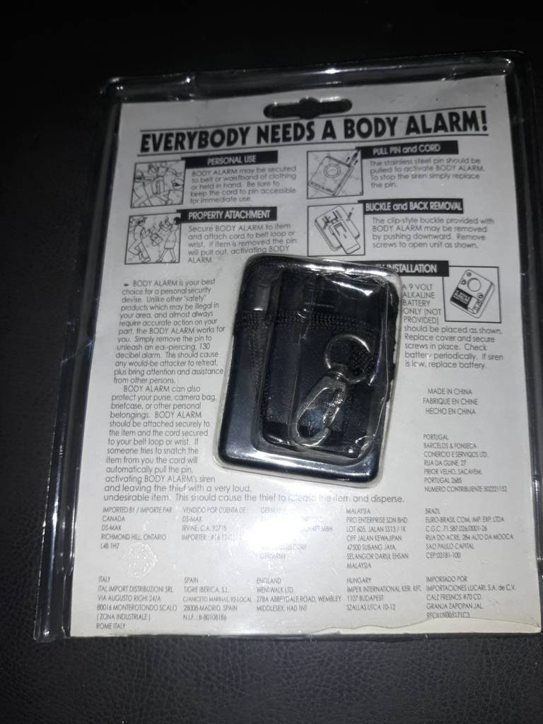 New Safety Body Alarm - Etsy