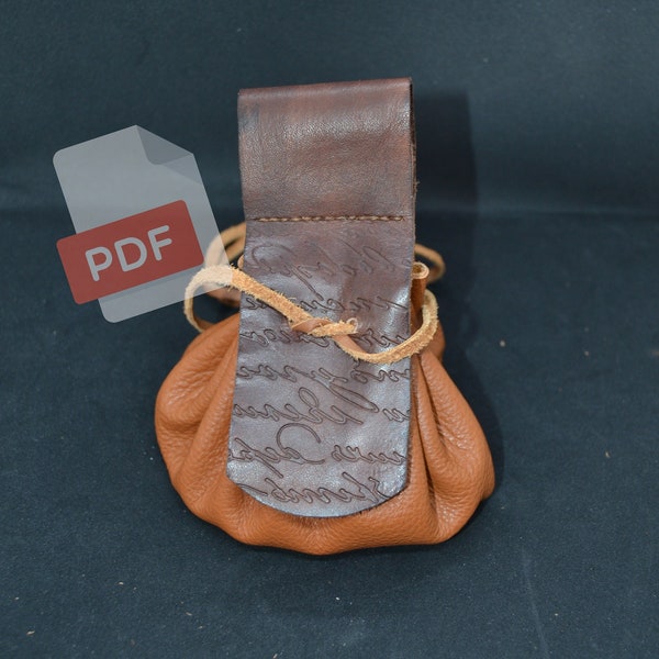 Leather Viking Pouch Patterns - Etsy