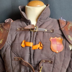 LARP Shoulder Armor Pattern | Digital Download | Leather Pattern ...