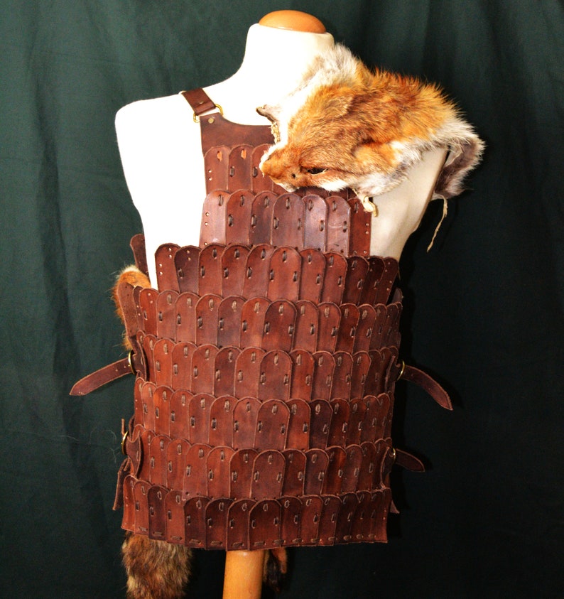 Viking Lamellar Armor Pattern Leather Tutorial DIY - Etsy
