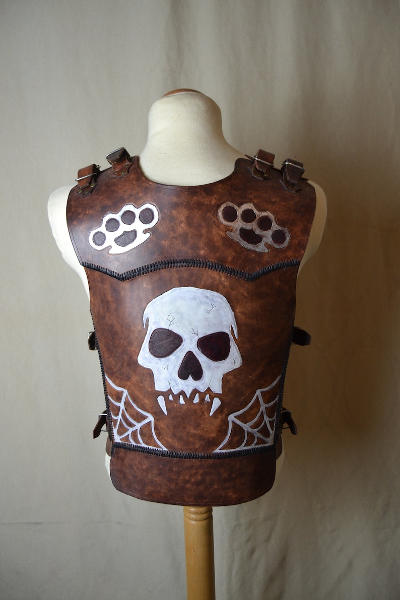 Biker Leather Vest Pattern PDF - Etsy