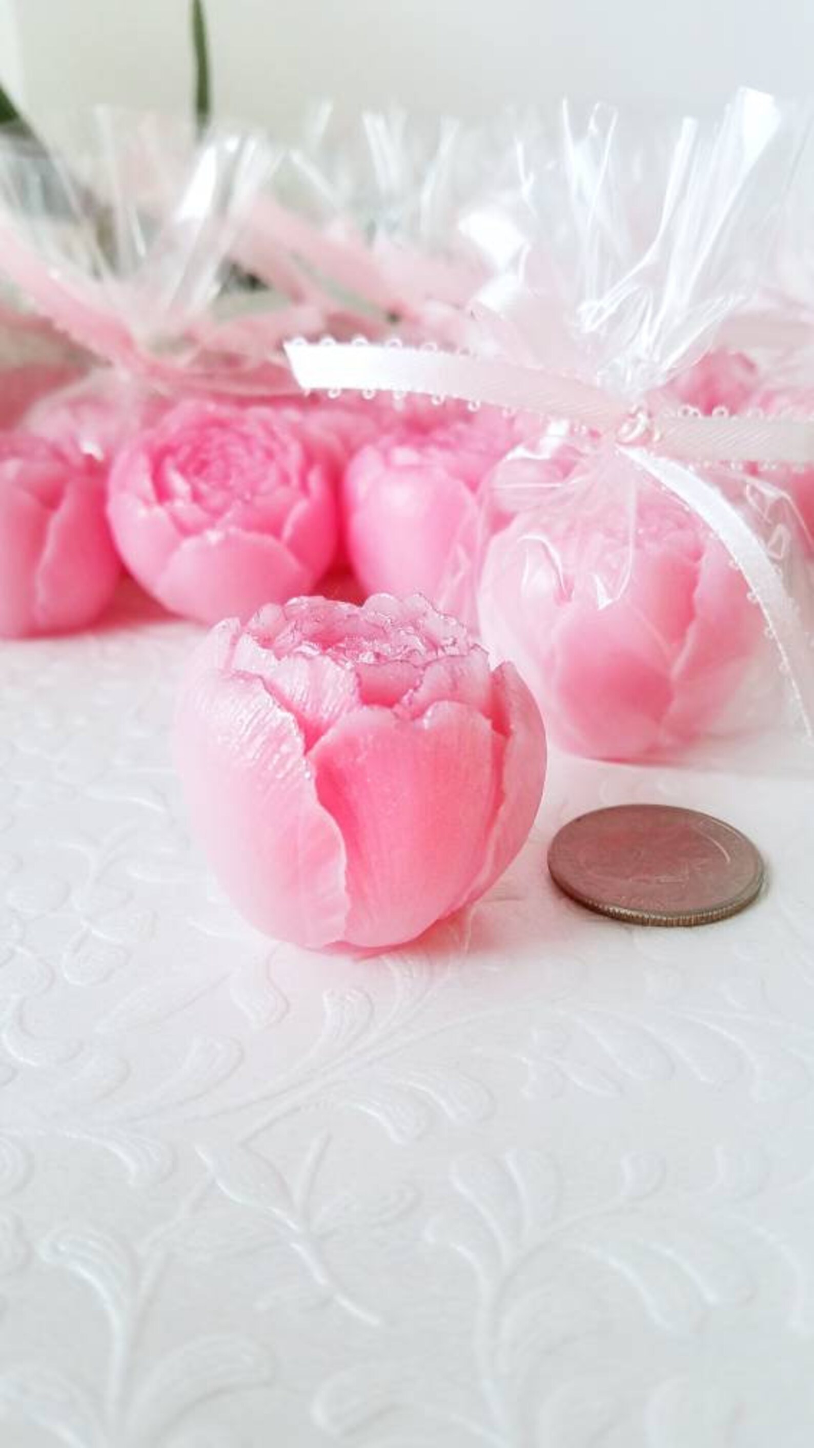 10 Pink Peony Soaps Perfect Little Peonies Peony Flower - Etsy
