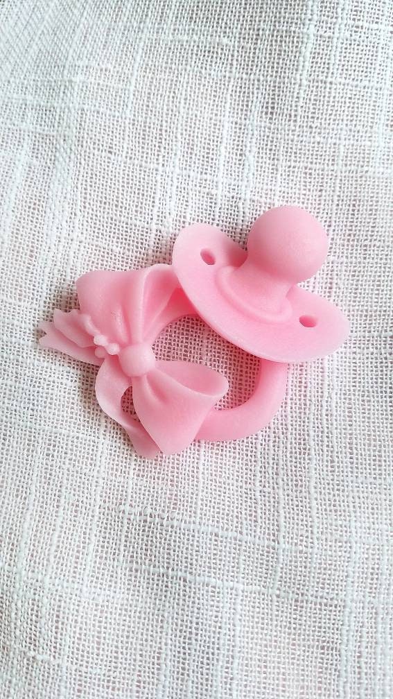 Pacifier Soap Favors Girl Baby Shower Soap Favors | Etsy