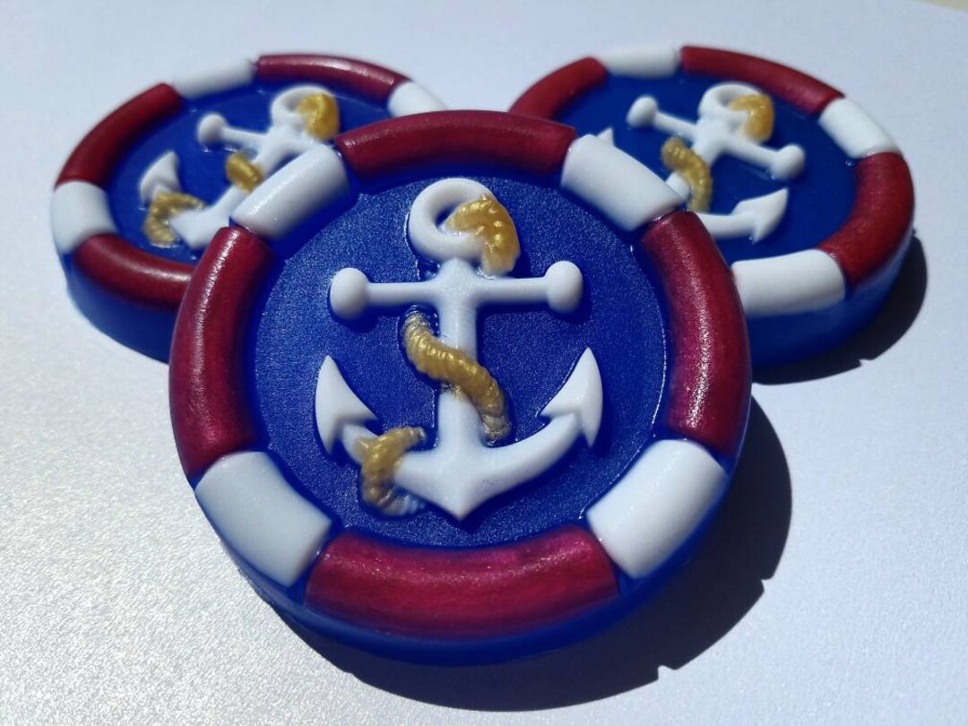 Nautical Soap, Anchor Soap Favors, Ocean Soap, Beach Wedding Soap ...
