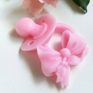 Pacifier Soap Favors, Girl Baby Shower Soap Favors - Etsy