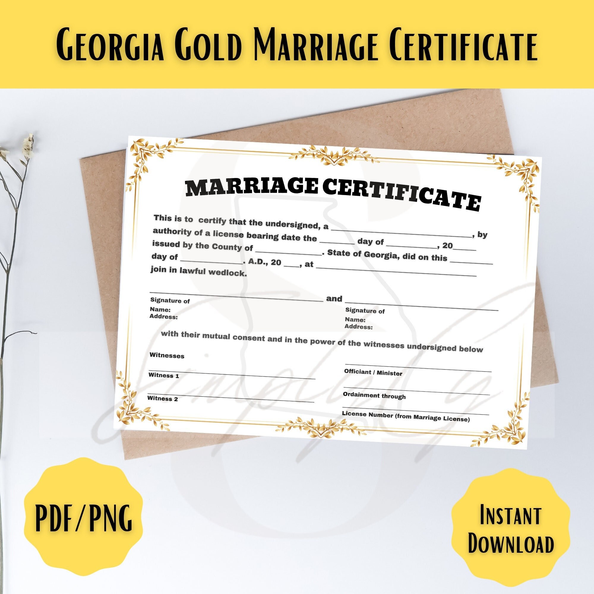Georgia wedding license 60 photos - Astyledwedding.com